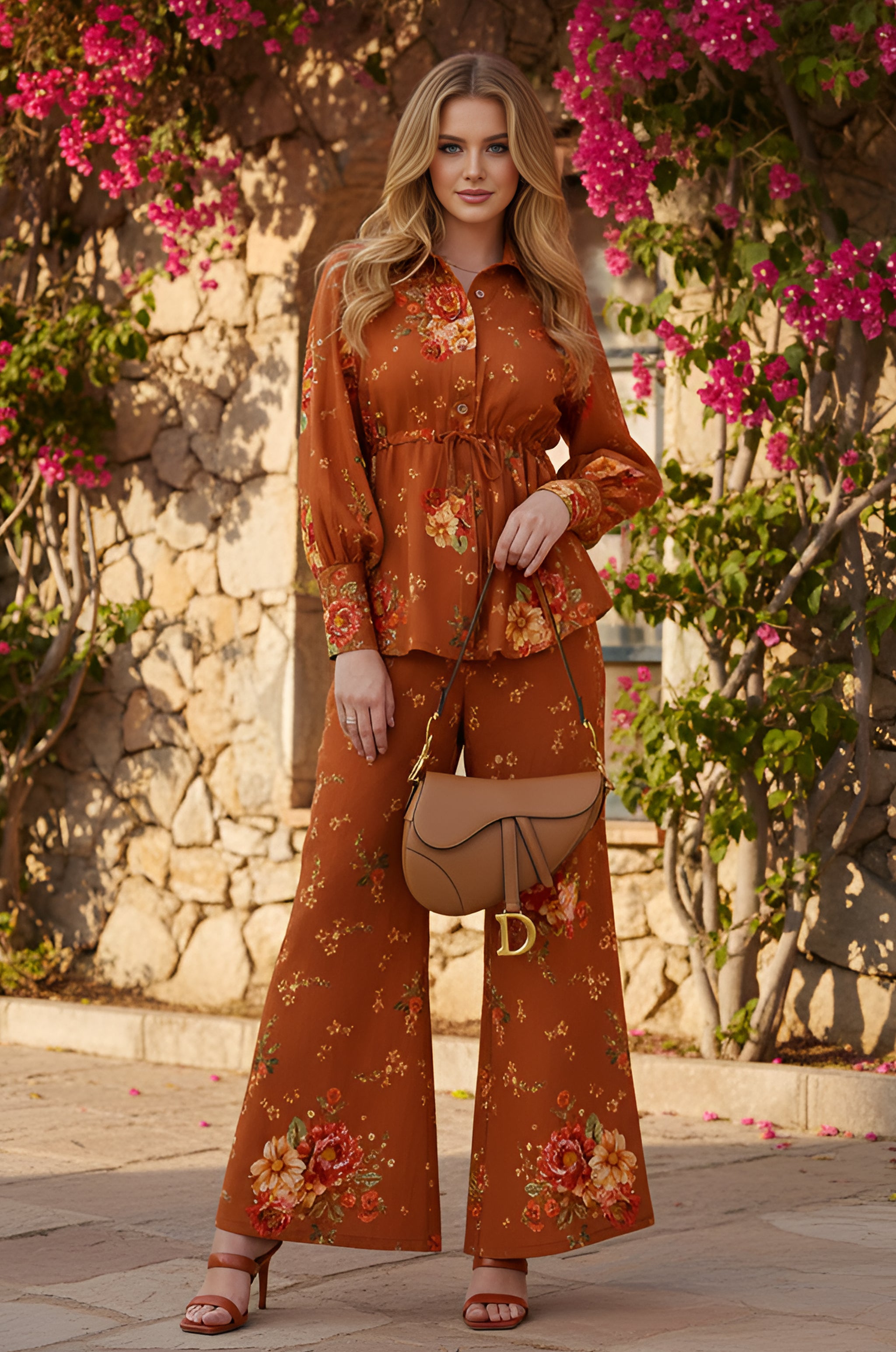 Rust Co-ord Set | Oh Pretty